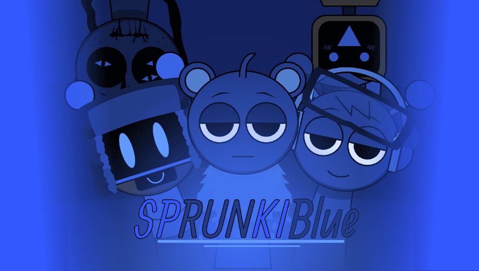 Sprunki Blue - Play Game on Incredibox Sprunki