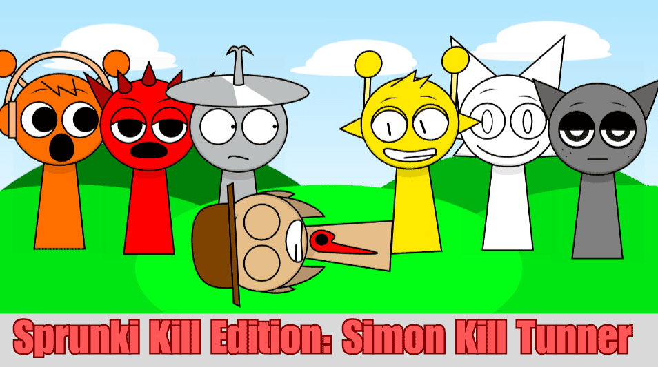 Sprunki Kill Edition: Simon Kill Tunner - Play Mod on Sprunkin.com