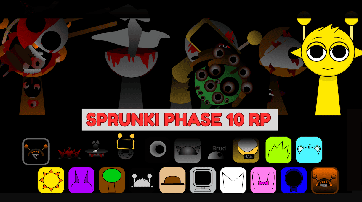 Sprunki Phase 10 RP : Gratis Små spil Online - Incredibox
